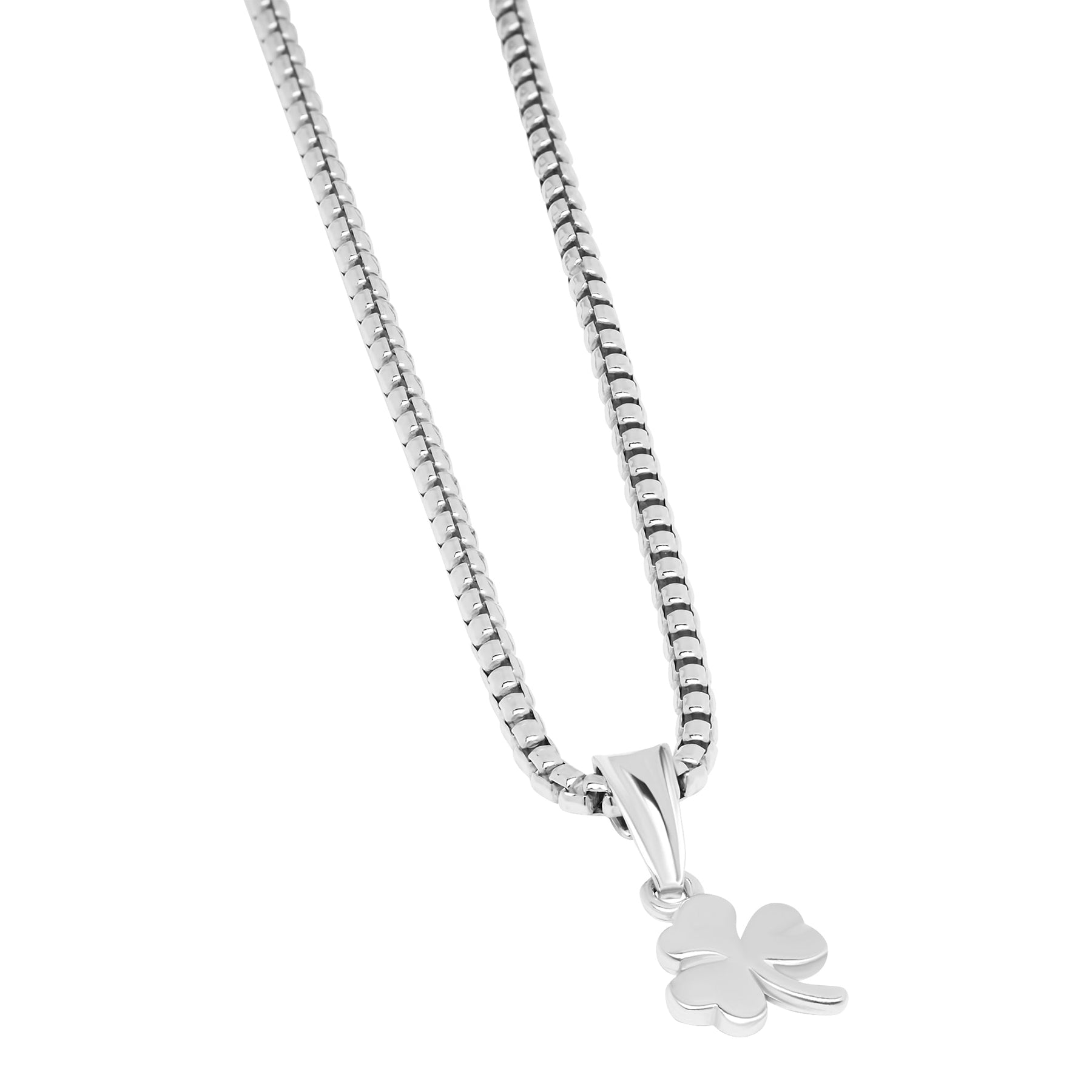 Clover Pendant + Chain